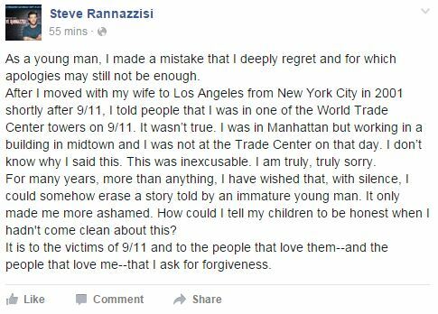 This comedian just admitted to lying about escaping 9/11 · TheJournal.ie